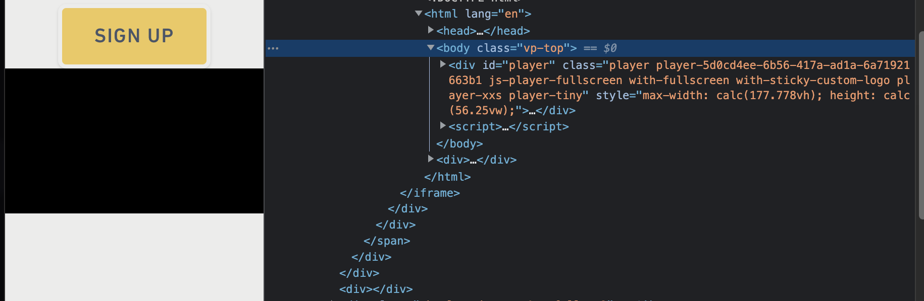 How do I change auto-assiged class vp-center to vp-top? · Issue #1479 · cookpete/react-player ...
