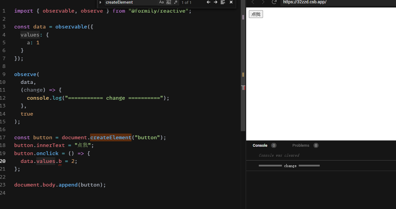 [Bug Report] form.setValues之后，onFormValuesChange副作用失效了 · Issue #1675 ...