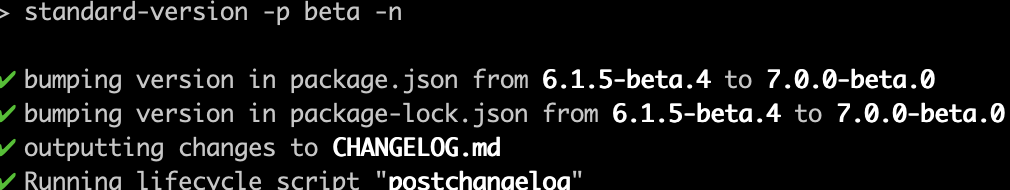 If I just want to upgrade beta, what am I supposed to do? · Issue #517 · conventional-changelog ...