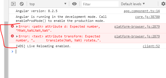 Setting bigSegments or smallSegments to 0 results in console error ...