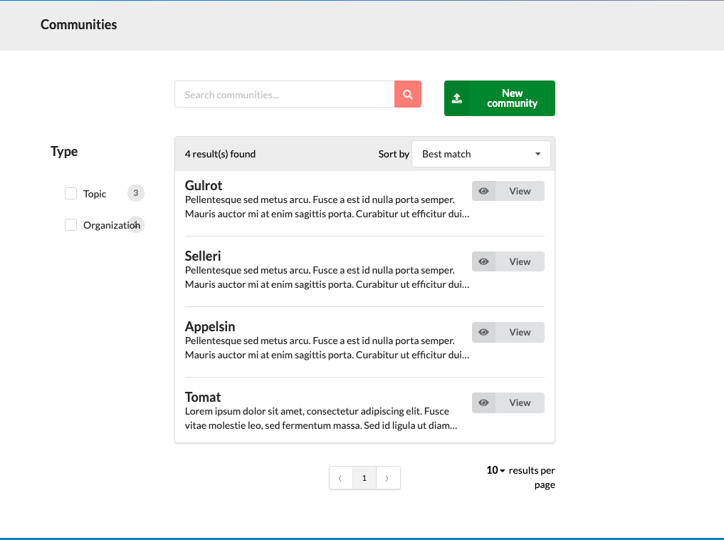 Communities search is not responsive · Issue #571 · inveniosoftware/invenio-communities · GitHub