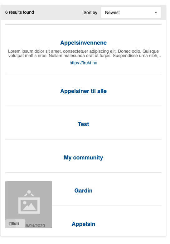 CommunityItem is broken on mobile · Issue #950 · inveniosoftware/invenio-communities · GitHub