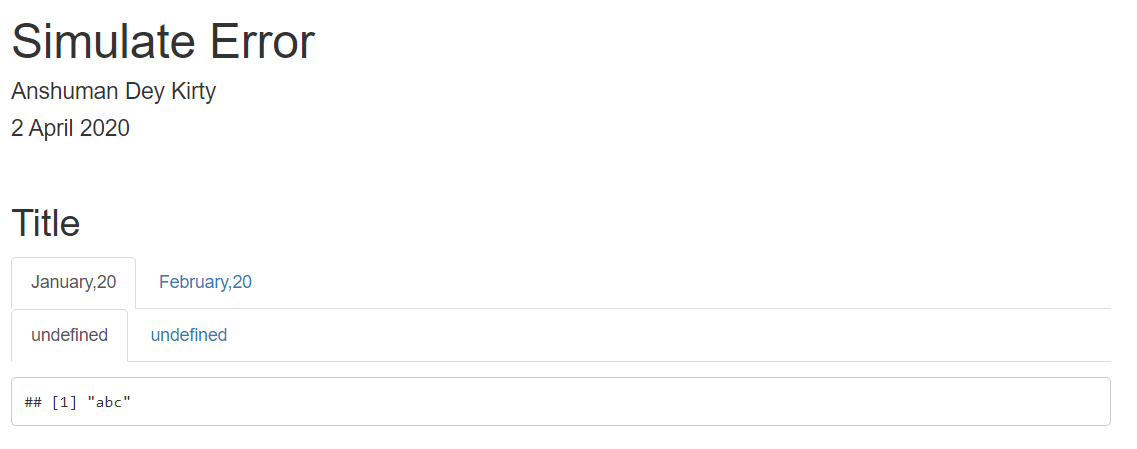 Tabset In Markdown Shows Undefined Options When Hosted Using Plumber