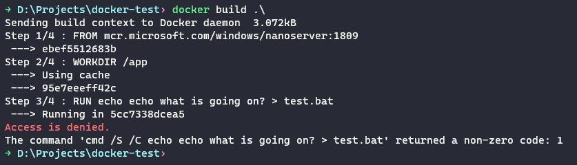 WindowsContainersController.FixPermissions sets acls too deep · Issue ...