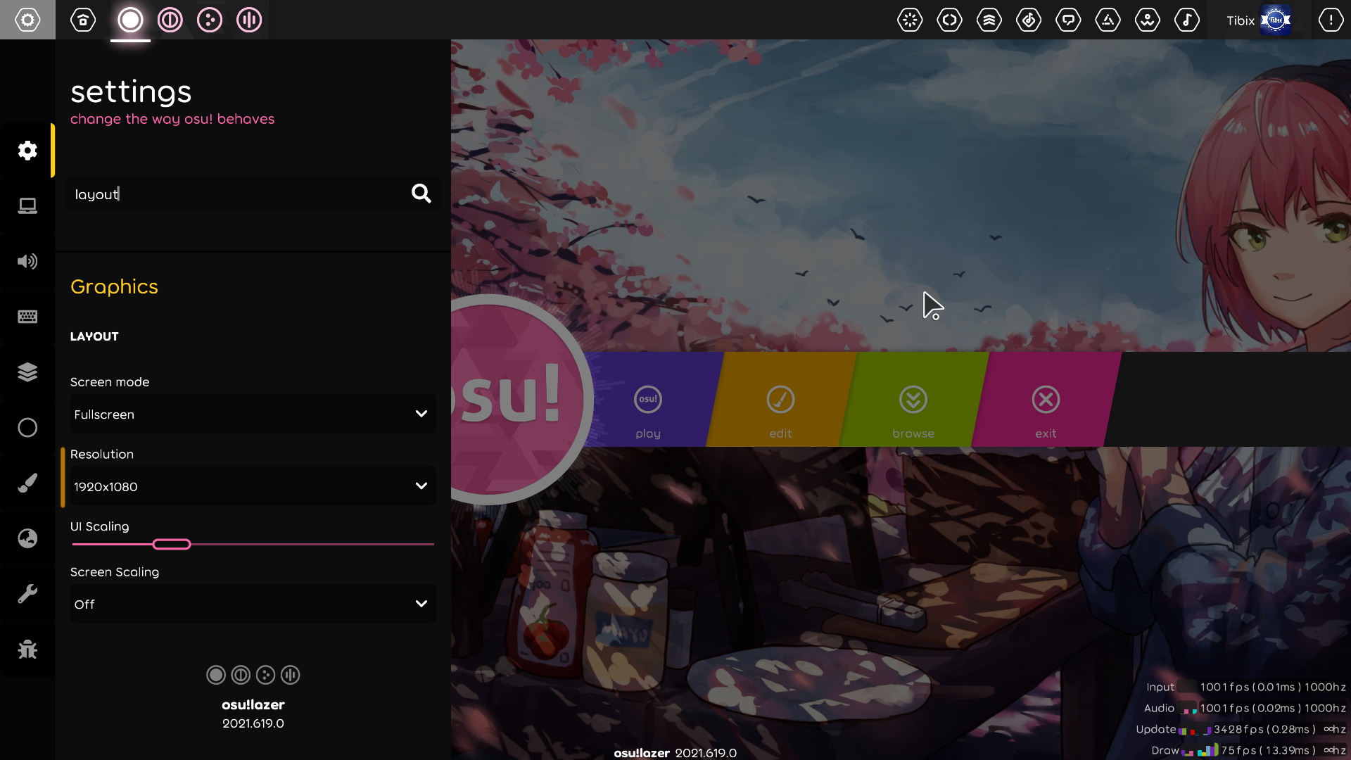 osu!lazer locks FPS to refresh rate on Fullscreen / Borderless on Linux ...