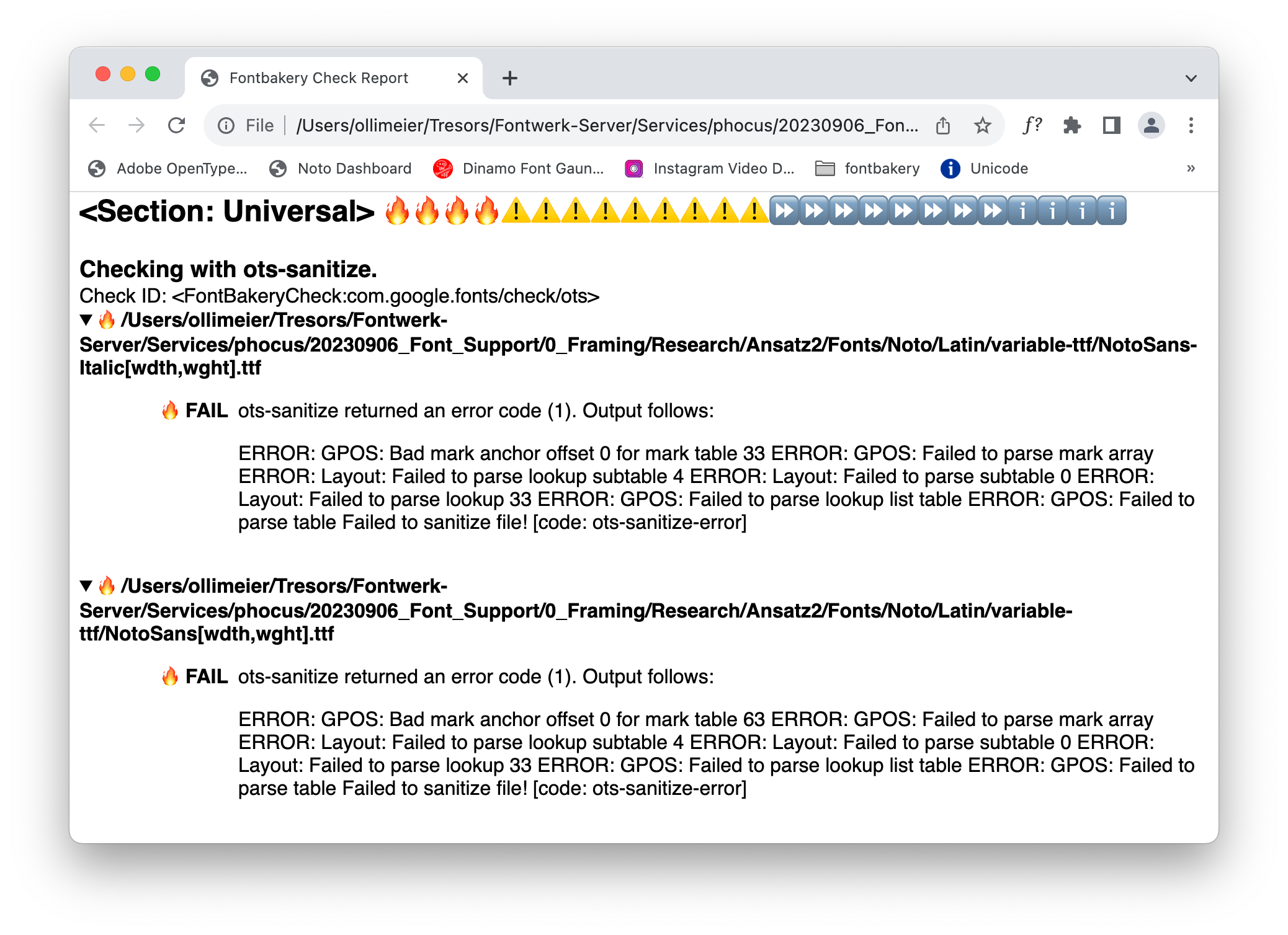 Variable fonts with OTS Errors · Issue #445 · notofonts/latin-greek-cyrillic · GitHub