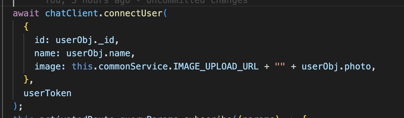 At The Time Of Connect User Not Able To Add Name And Image In The Getstream Dashboard · Issue
