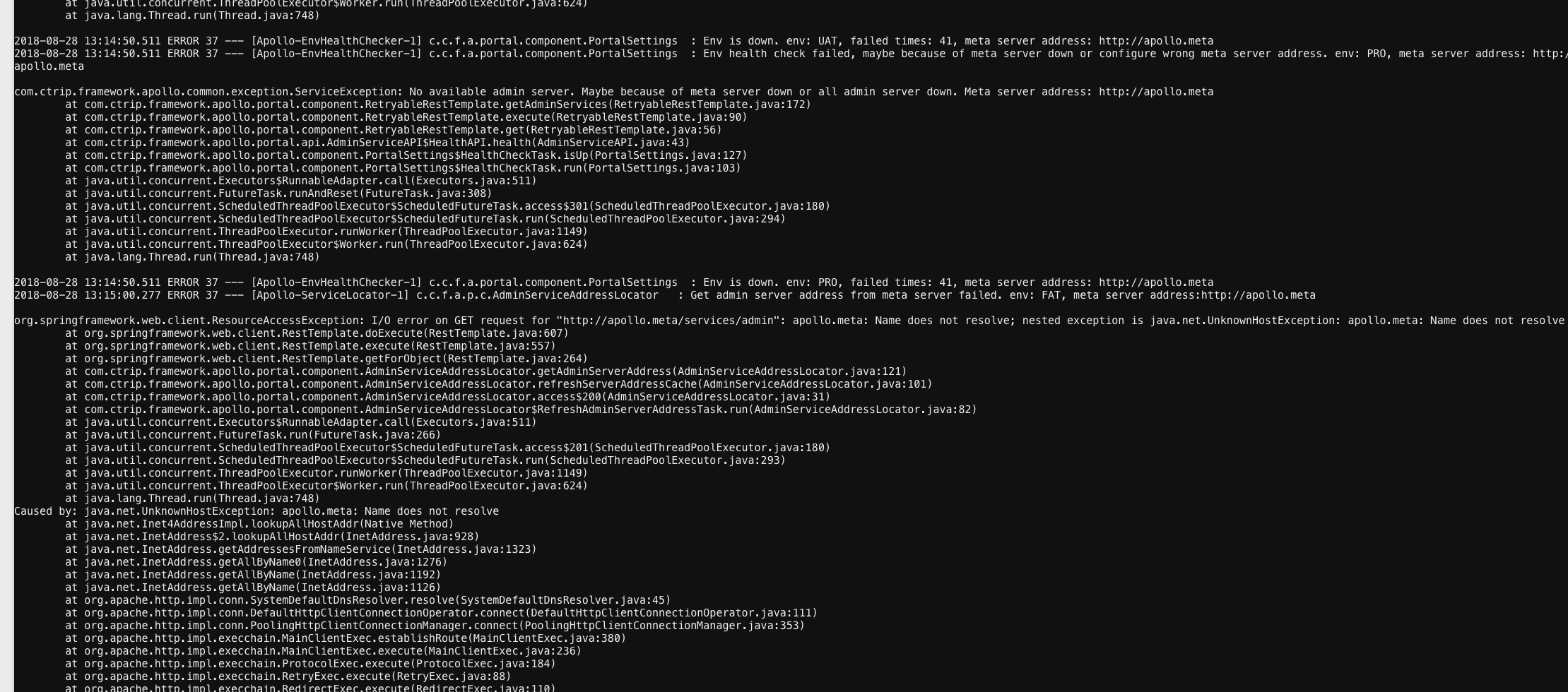 portal启动的时候为什么会去读ApolloConfigDB的ServerConfig表的配置呢？ · Issue #1409 · apolloconfig/apollo · GitHub