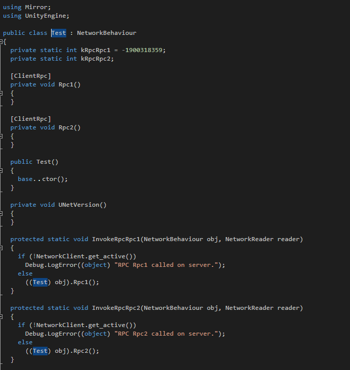 Incremental compiler · Issue #29 · MirrorNetworking/Mirror · GitHub