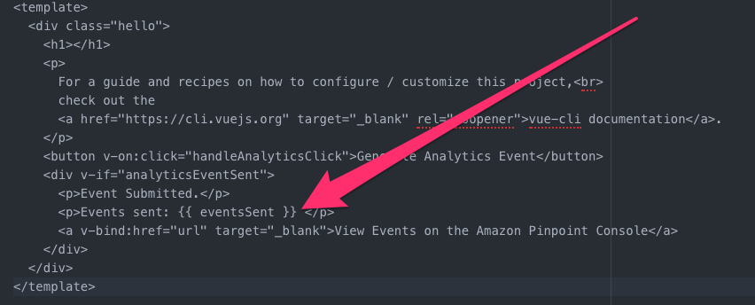 Trivial Bug on Example Vue Template · Issue #796 · aws-amplify/docs · GitHub