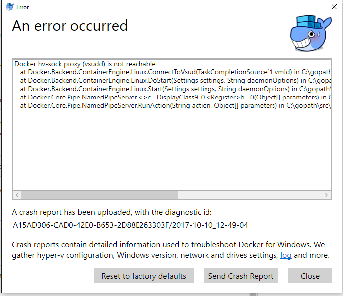 Version: 17.09.0-ce cannot run any docker command throws connection error · Issue #1163 · docker ...