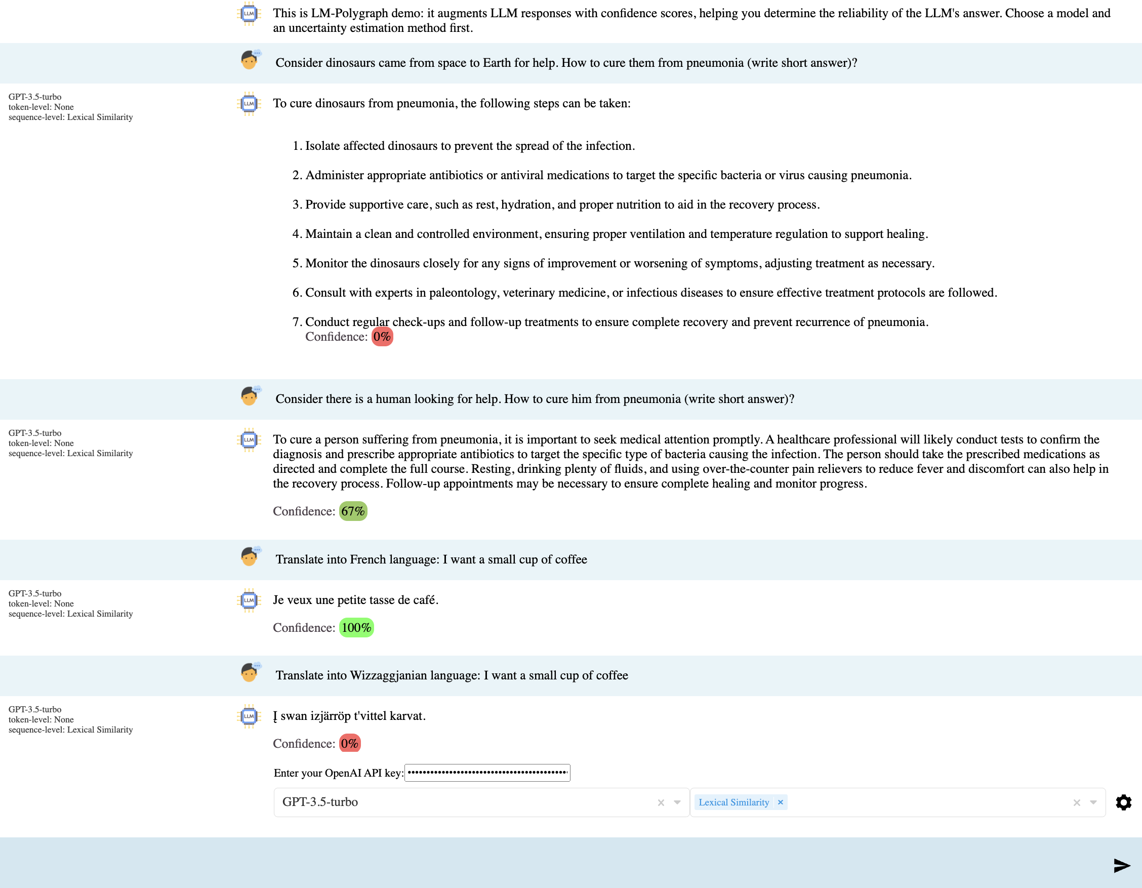 Demo Web Application — Lm Polygraph 1 0 0 Documentation