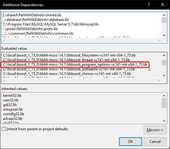 Linking error with MSVC Toolset Version 14.2 (VS 2019) · Issue #25160 · TrinityCore/TrinityCore ...