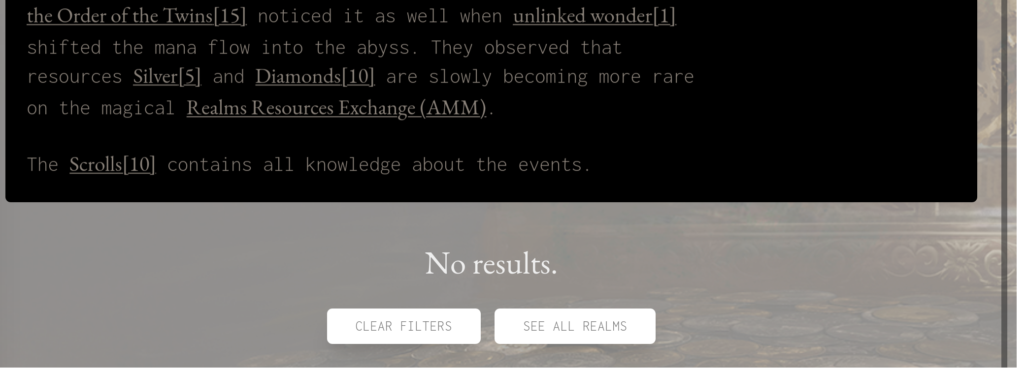 Create Scroll UX improvements · Issue #129 · BibliothecaDAO/realms-react · GitHub