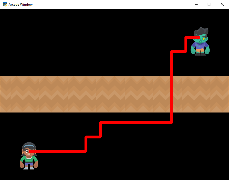 Astar Path Lays Through Obstacles · Issue 806 · Pythonarcade Arcade · Github