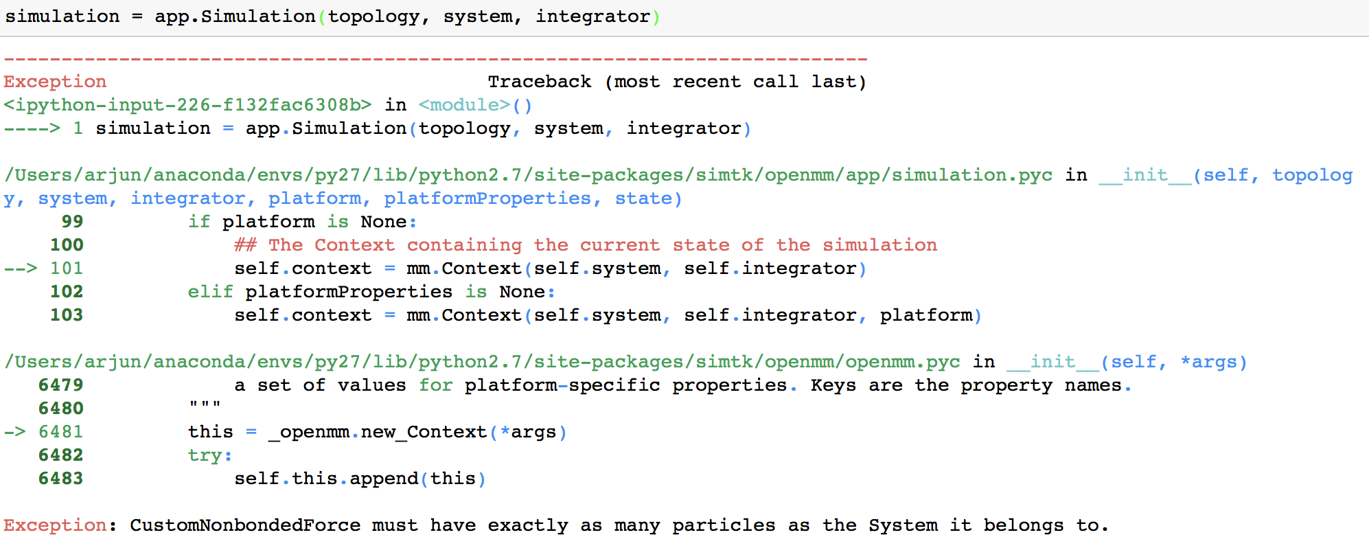 How to solve slow computation speed of CustomNonbondedForce interaction · Issue #2124 · openmm ...