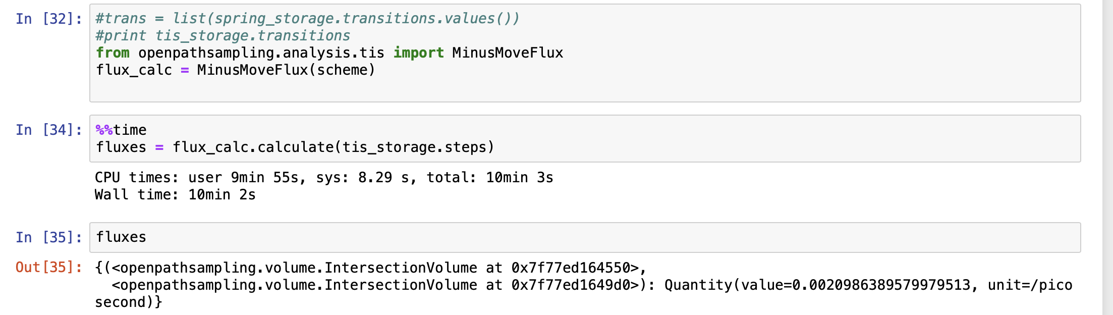 Flux calculation in RETIS simulation · Issue #873 · openpathsampling/openpathsampling · GitHub