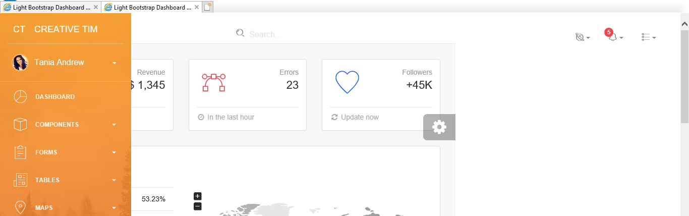 Navbar comes out of the screen on IE 11 · Issue #49 ...
