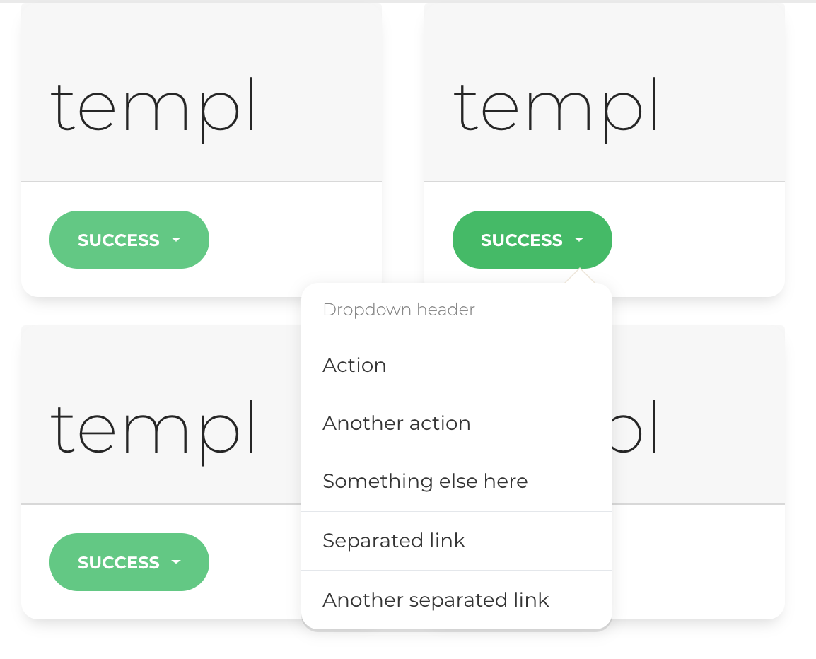 Strange behaviour of dropdown inside card · Issue #27 · creativetimofficial/ct-paper-kit-2-pro ...