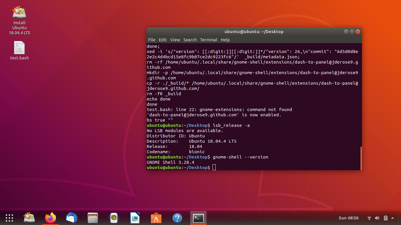 JS errors after new Focal Fossa update. · Issue #878 · home-sweet-gnome ...