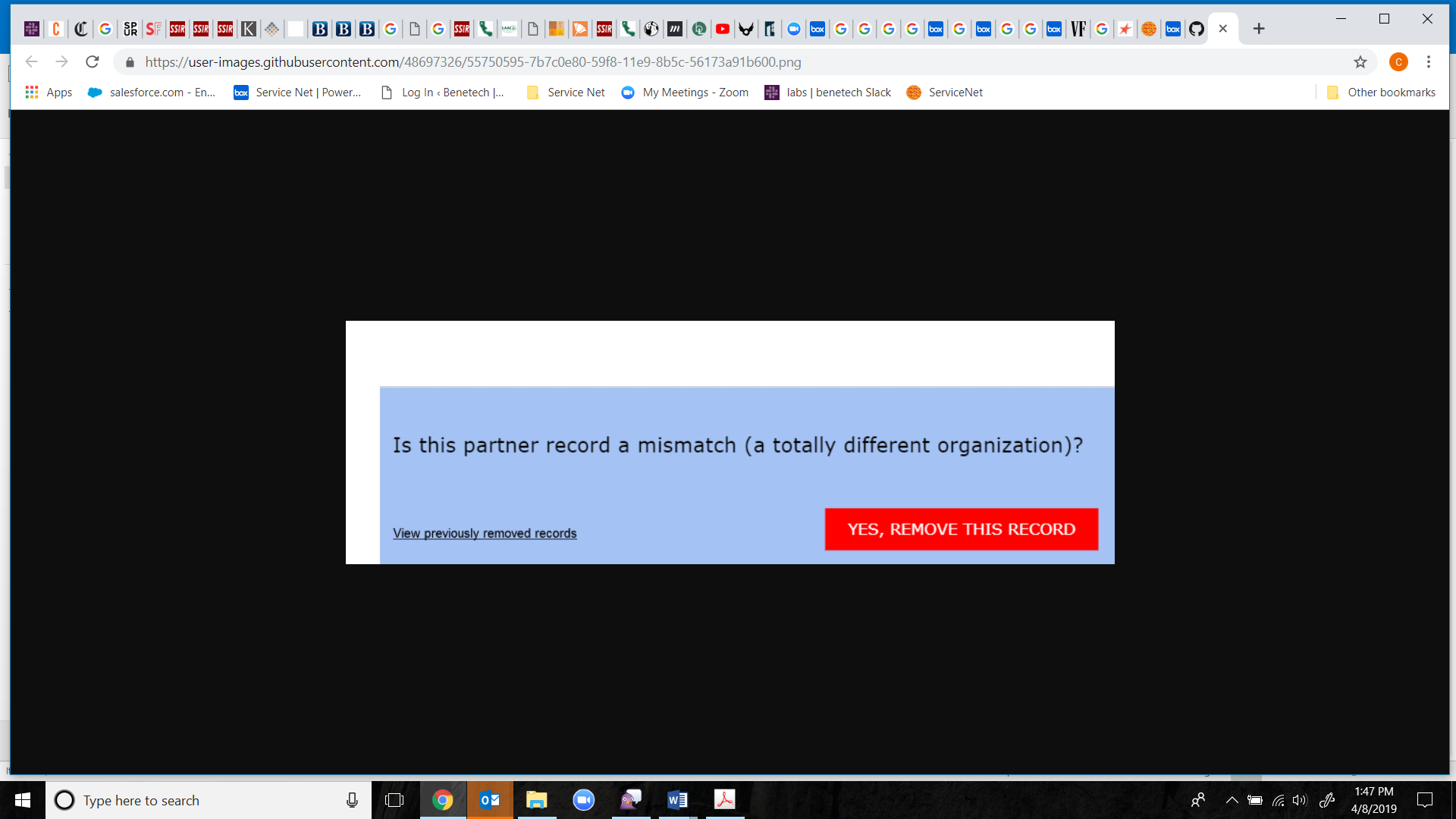 ability to dismiss record when not good match · Issue #339 · openreferral/ServiceNet · GitHub