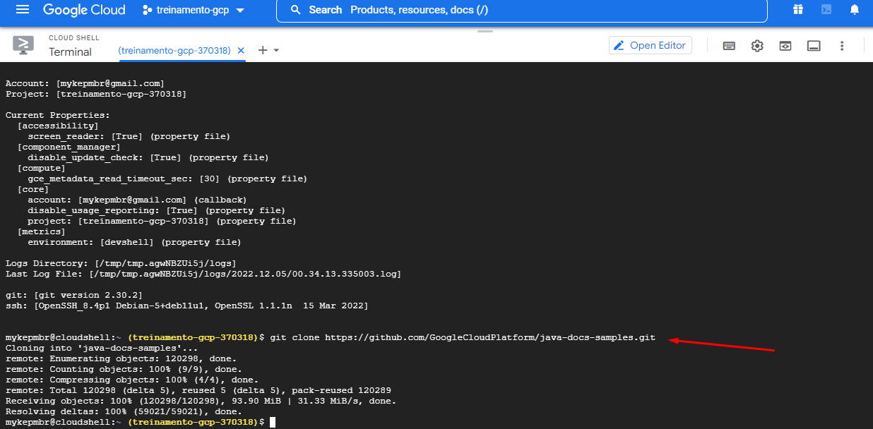 GitHub - REGINALDOLEMELEME/GCP-CloudShell-implements