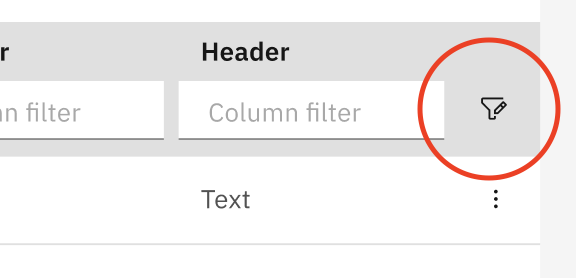 [DataTable] Icon slot for advanced filters next to last column filter ...