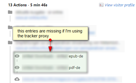 content tracking does not work when using the tracker-proxy · Issue #52 ...