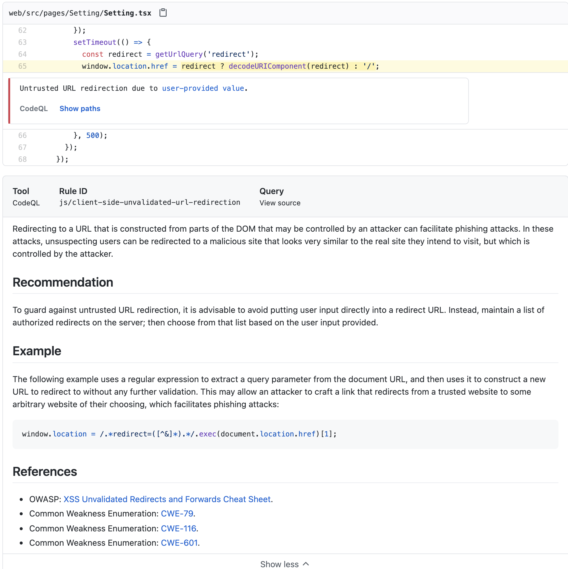 Client-side URL redirect · Issue #1038 · apache/apisix-dashboard · GitHub
