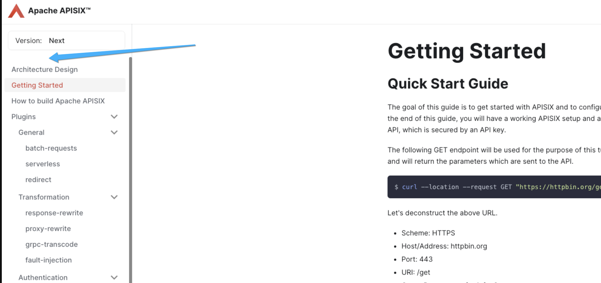 docs: tell users where they are · Issue #230 · apache/apisix-website · GitHub