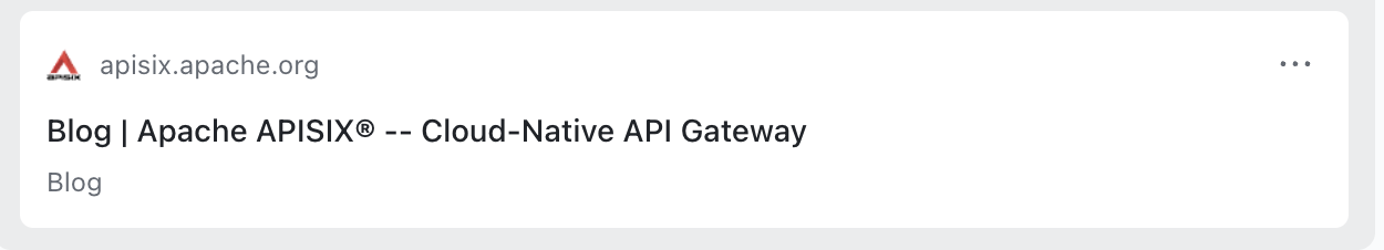 [Site]: configure "og:description" with a more clear description · Issue #1299 · apache/apisix ...