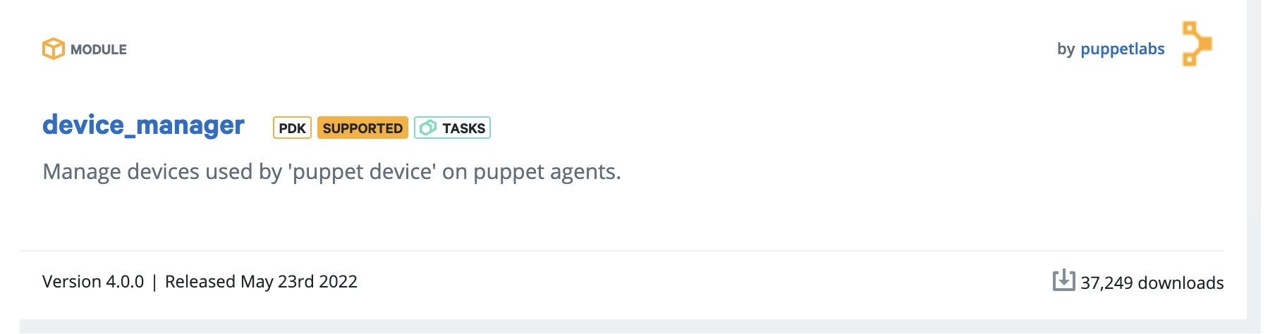 Need Puppet 7 Compatible Release · Issue #85 · puppetlabs/device_manager · GitHub