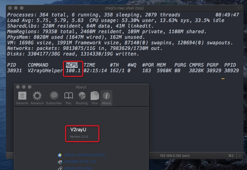 V2rayUHelper 升级至2.2.0后，仍然咆哮 · Issue #575 · yanue/V2rayU · GitHub