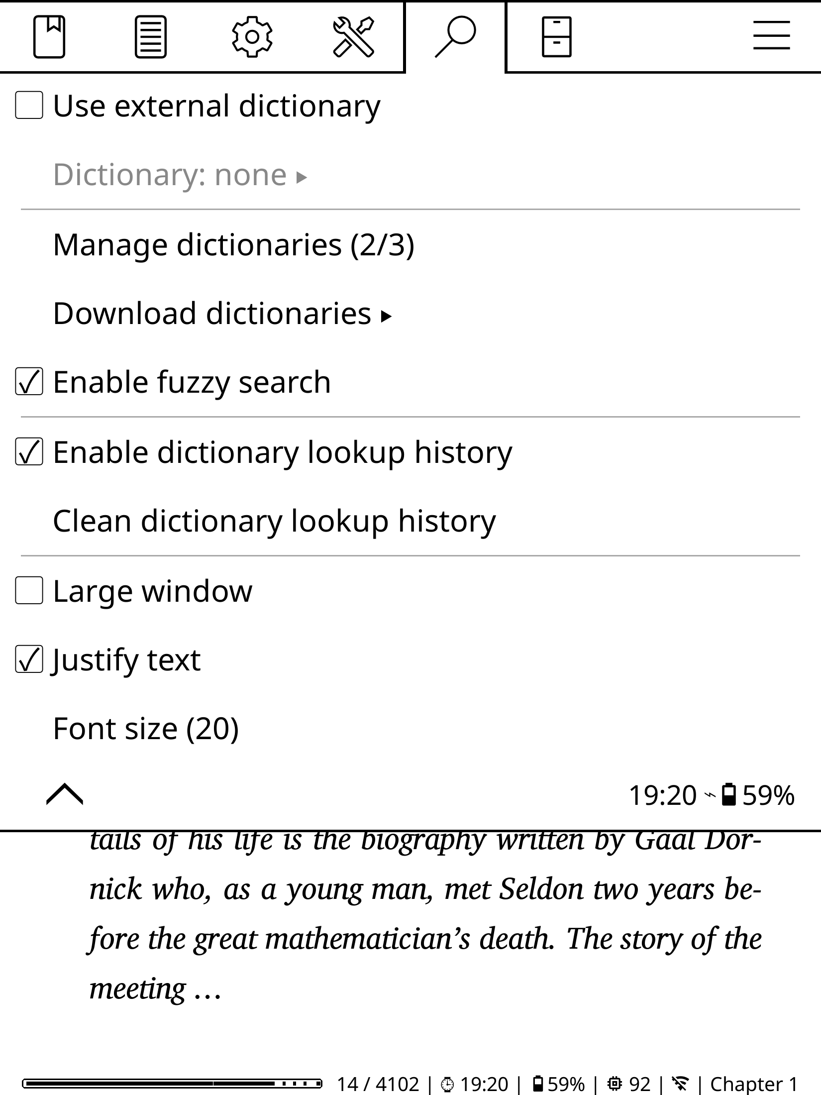 Android can't lookup dictionary · Issue #8255 · koreader/koreader · GitHub