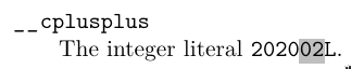 [cpp.cond,cpp.predefined,version.syn] Highlight preprocessor dates ...