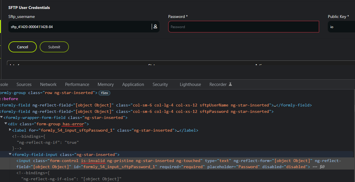 has-error not removed for fields having ng-touched class when removing validator using ...