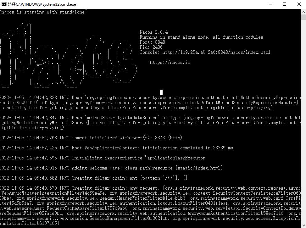 微服务版本ruoyi-modules-system模块提示ERROR c.a.n.c.r.c.g.GrpcClient - [printIfErrorEnabled,99] - Server ...