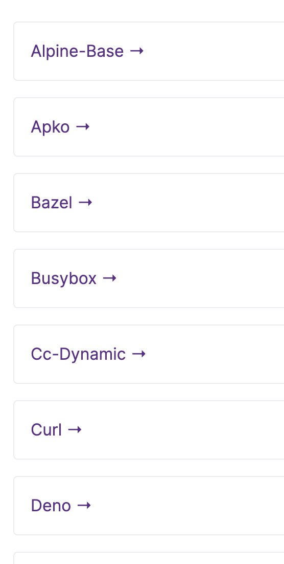 Title-case image names in Chainguard Images Reference · Issue #267 ...