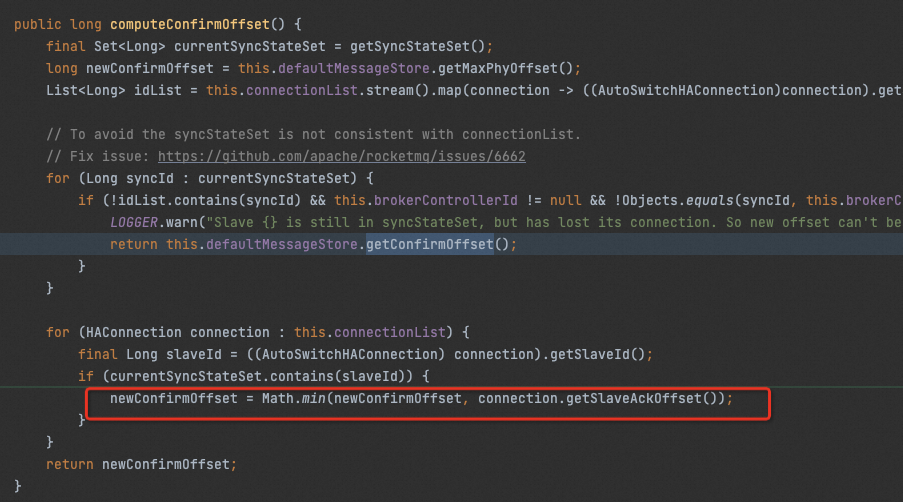 Bug The Confirmoffset May Be Set To 1 Due To The New Connection · Issue 6728 · Apache 