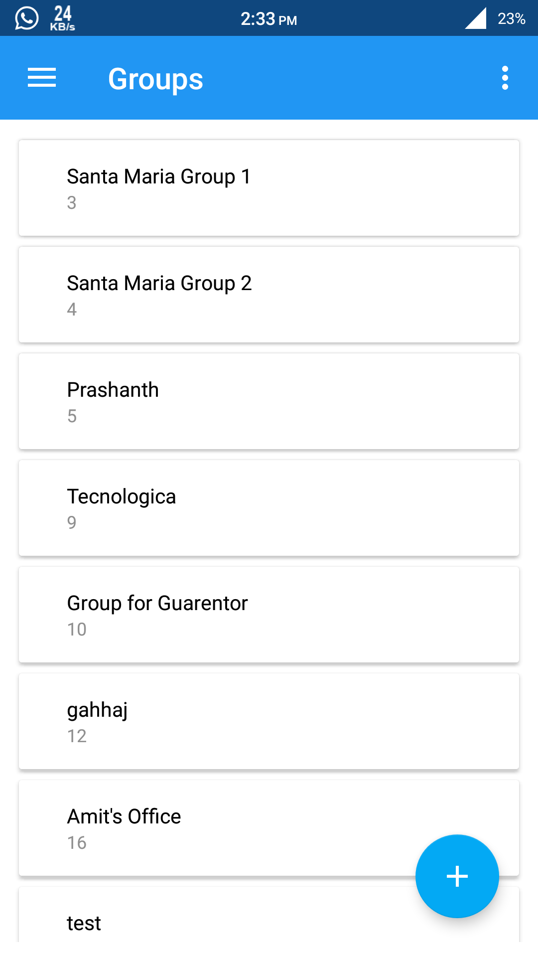 Groups Are Not In Sorted Way · Issue 819 · Openmf Android Client · Github