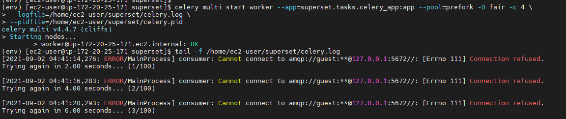Celery background run fail · Issue #16562 · apache/superset · GitHub