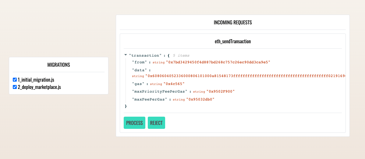 React Component To Display Truffle Migrate Progress · Issue 4895
