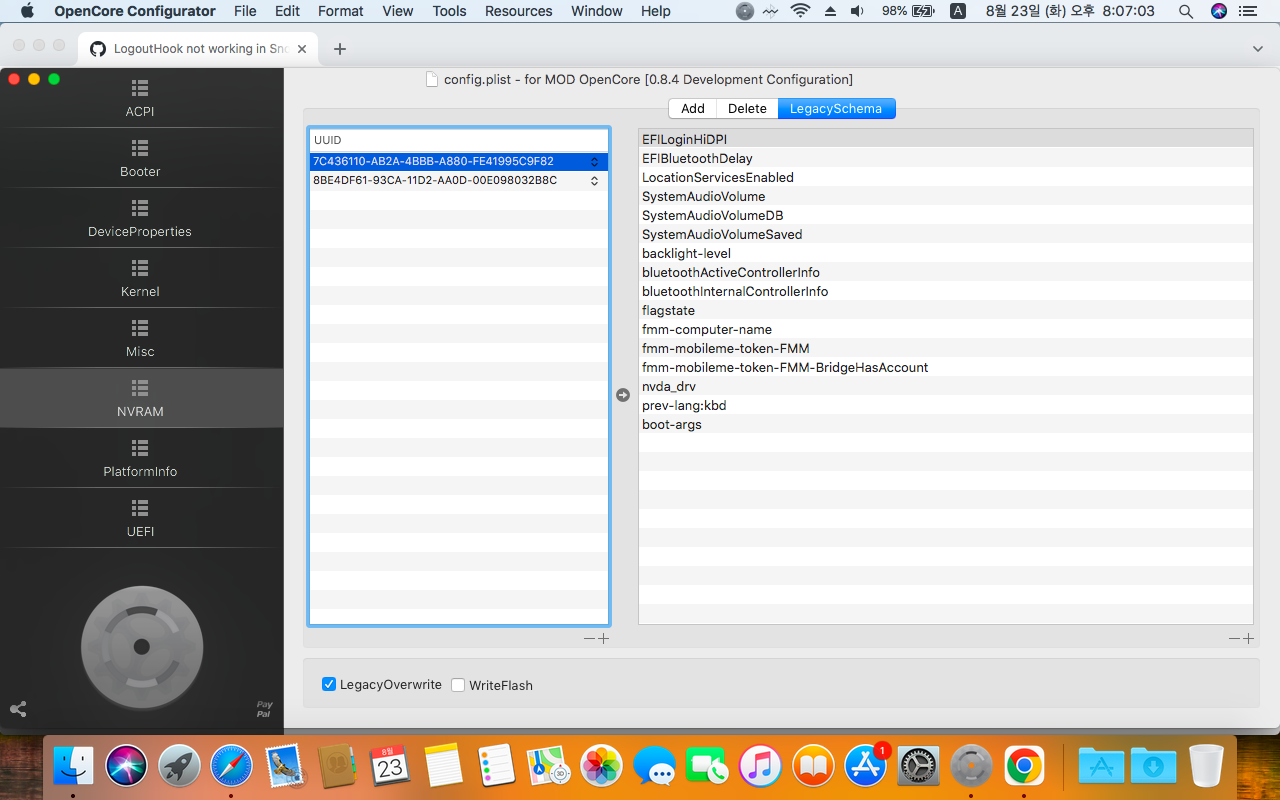 LogoutHook not working in Snow Leopard · Issue #2106 · acidanthera/bugtracker · GitHub