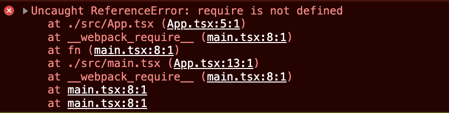 [Bug Report]: `relay: true` option shows "require is not defined" error · Issue #2440 · web ...