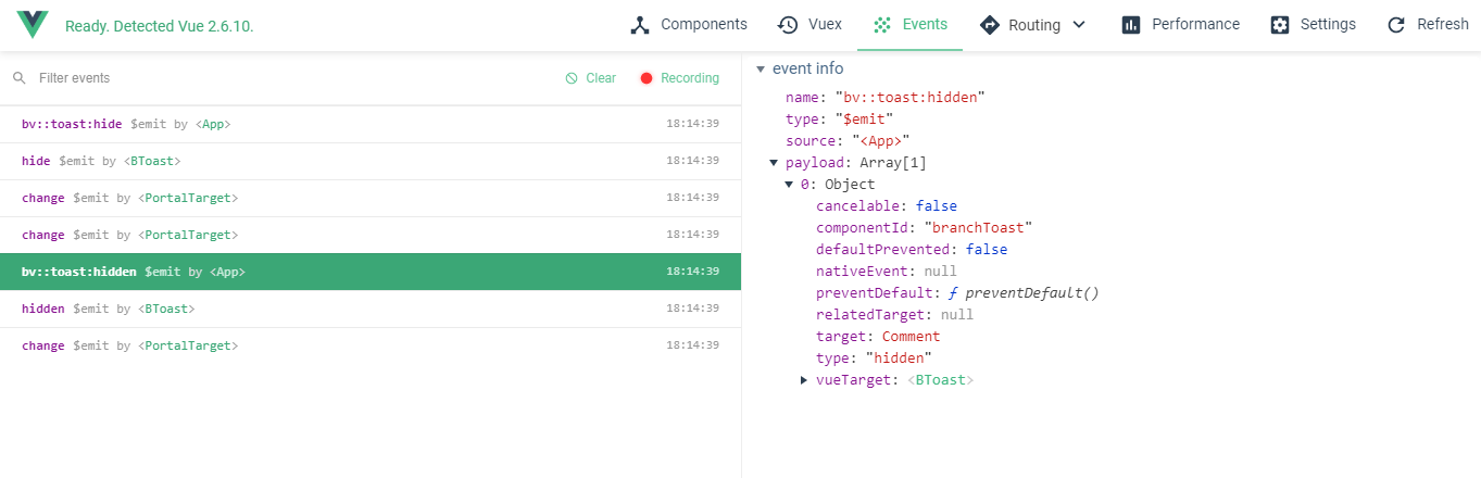Events Not Working Except Show · Issue 3958 · Bootstrap Vuebootstrap Vue · Github