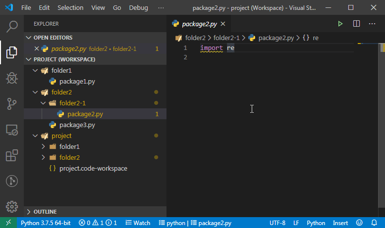 Unexpected folder collapse on file save · Issue #440 · microsoft/pyright · GitHub