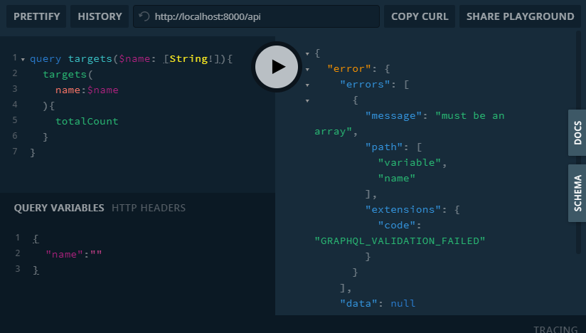 List Input Coercion Not Work When Using Variables · Issue 1369 · 99designsgqlgen · Github