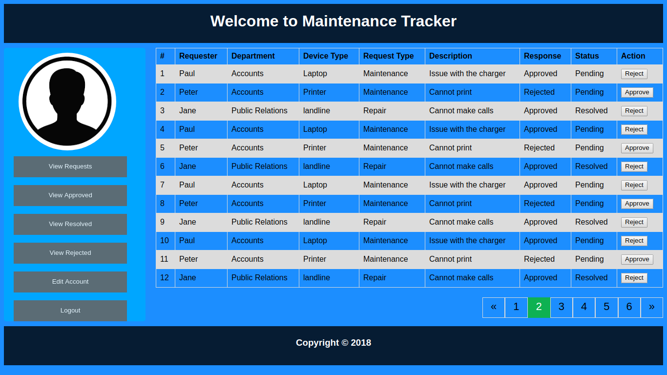 GitHub - PaulKitonyi/Maintenance-Tracker