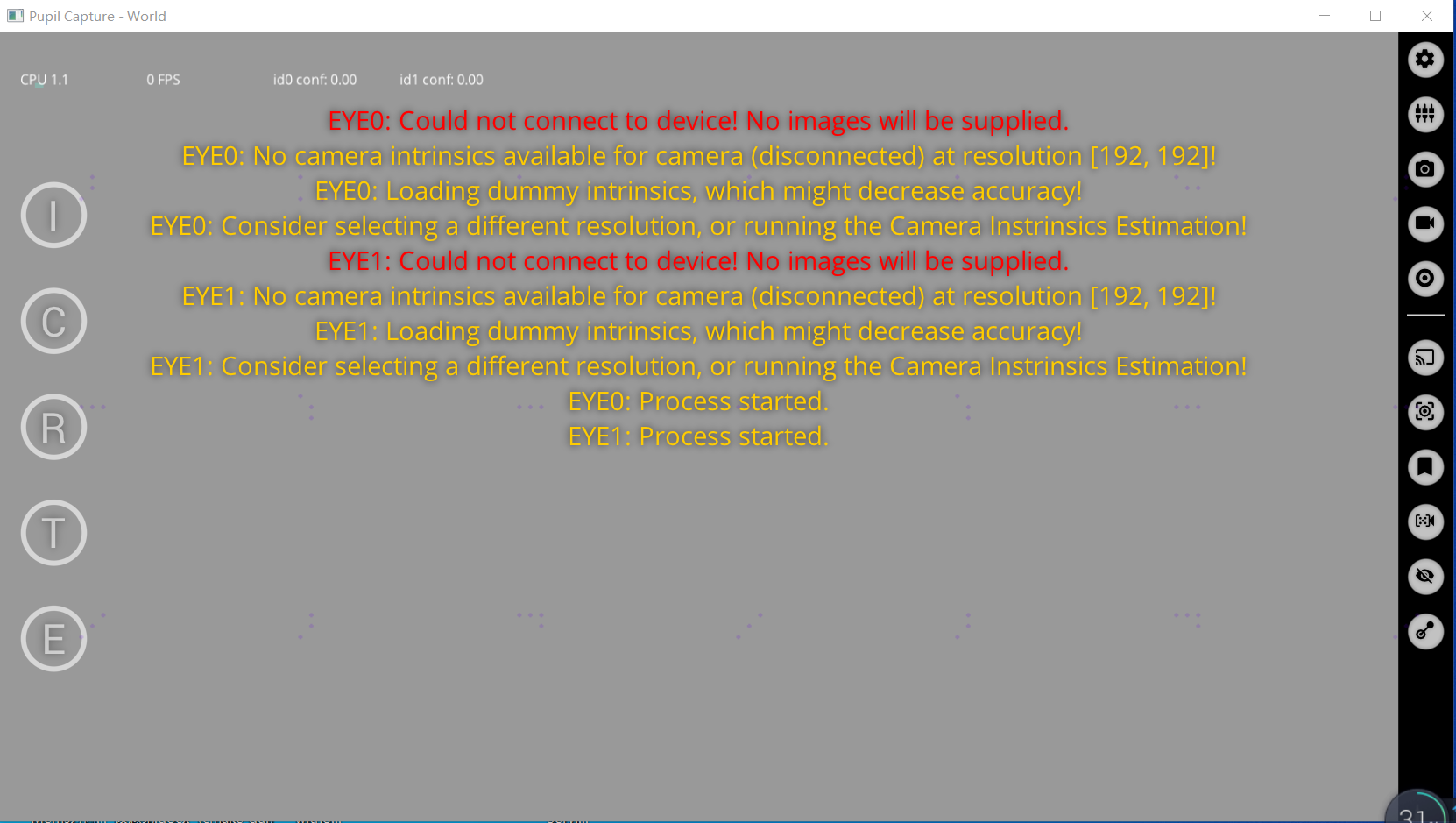 lunching issue with "Could not connect to device!" · Issue #2130 · pupil-labs/pupil · GitHub