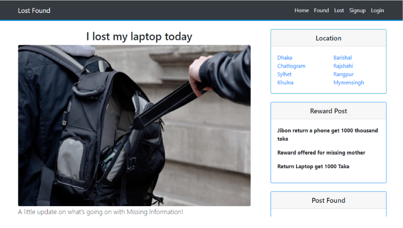 GitHub - jibon969/lost_and_found-Django-web-Project-: Django Project ( lost_and_found)